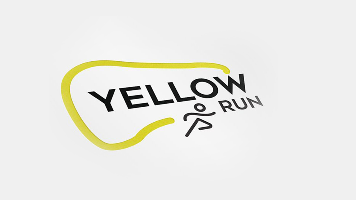 Logo Yellow Run - Julie delporte graphiste montpellier